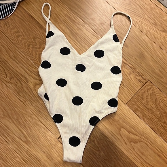 Zara | Swim | Zara Polka Dot One Piece Bathing Suit | Poshmark